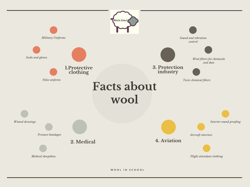 Facts about wool / poster/ school resource/ home school | Etsy