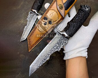 Skull Knife Block - Etsy