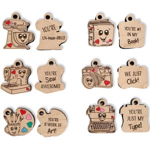 Laser Cut Digital File / Valentine Keychain SVG / Glowforge / Funny ...