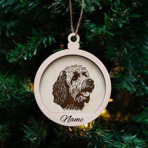 Laser Cut File / Christmas Ornament Digital File / Dog Breed Christmas ...