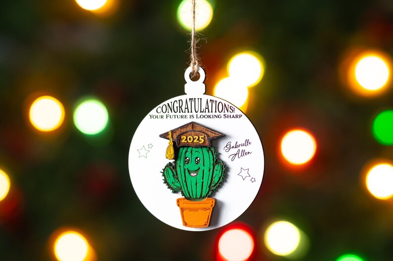 Laser Cut Digital File, Funny Graduation Ornaments SVG, Glowforge ...