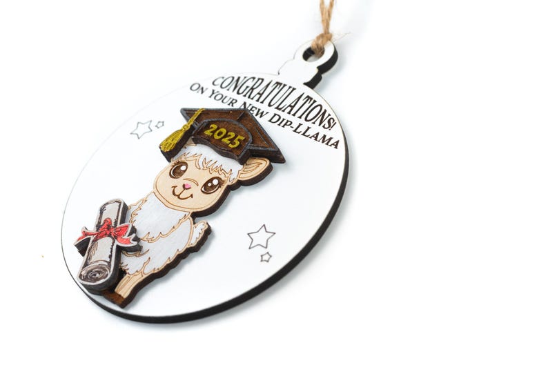 Laser Cut Digital File, Funny Graduation Ornaments SVG, Glowforge ...