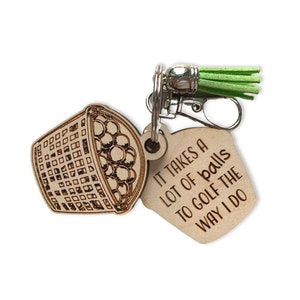 Laser Cut Digital File / Funny Golf Keychain SVG, PNG / Glowforge ...