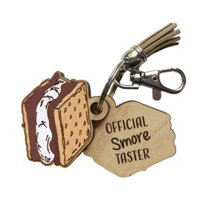 Laser Cut Digital File / Camping Keychain SVG / Glowforge / Campfire ...