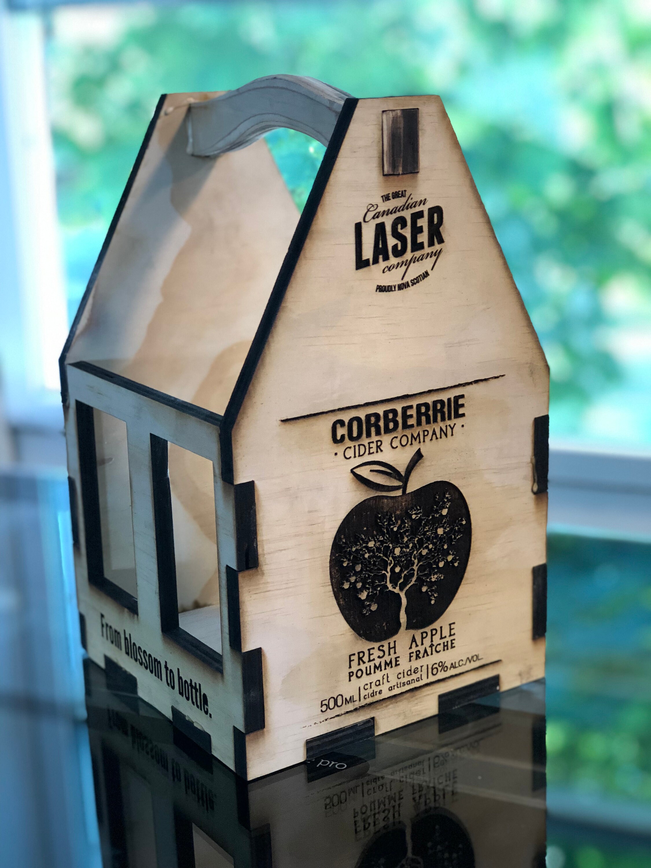 Plans for a 4-pack Cider Caddy - A Four Drink Carrier for Bigger ...