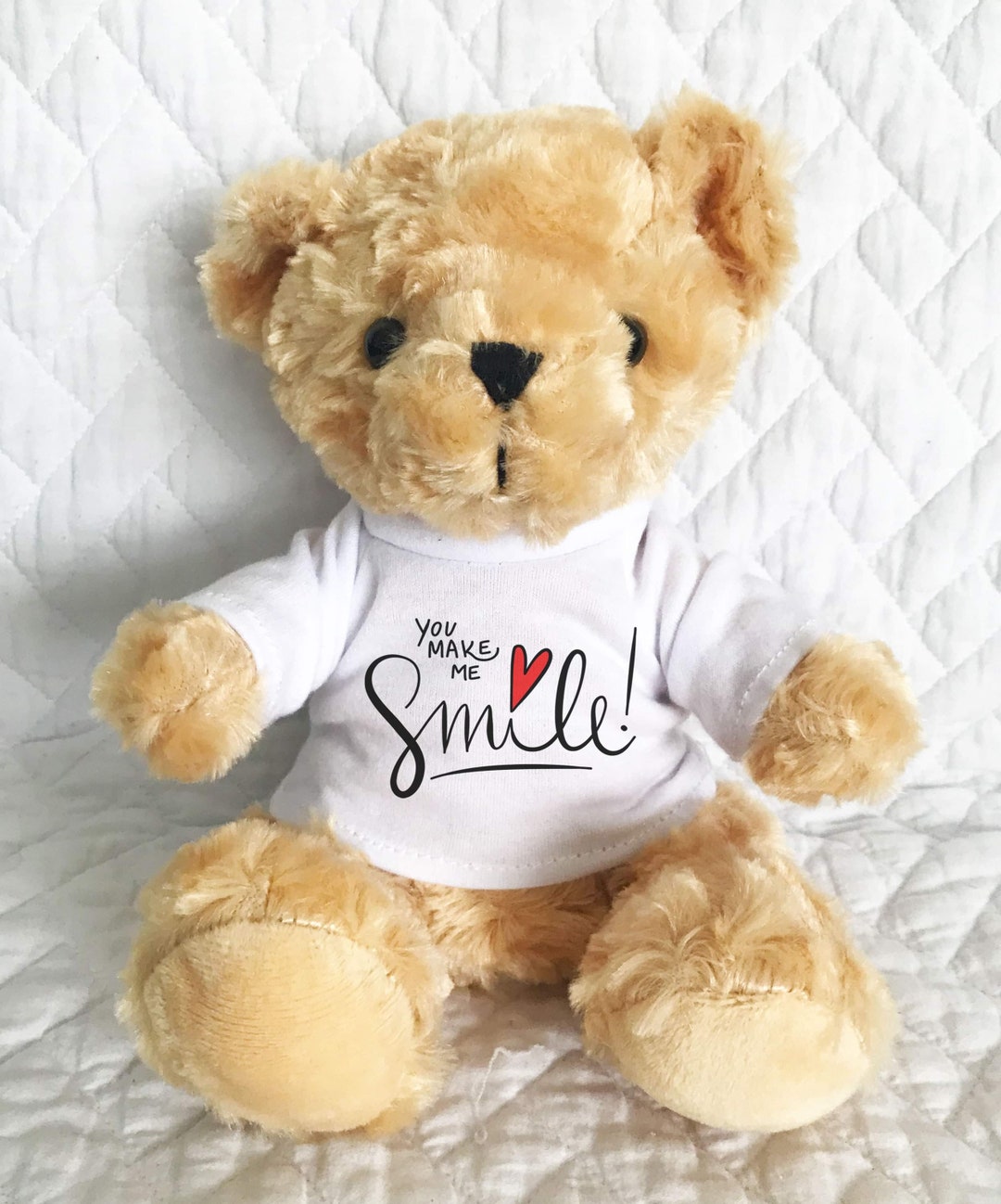 You Make Me Smile Teddy Bear, Small Teddy Bear, Send A Teddy Bear Gift ...