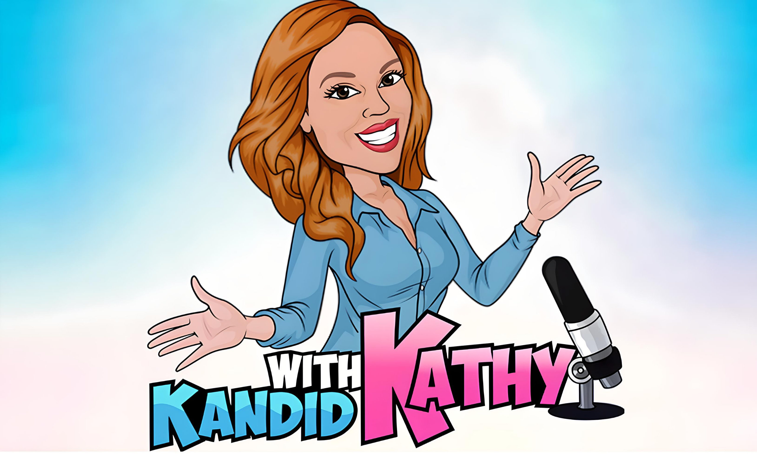 Podcast Cartoon Logo/ Podcast Logo/ Podcast Cover Design/ Custom ...