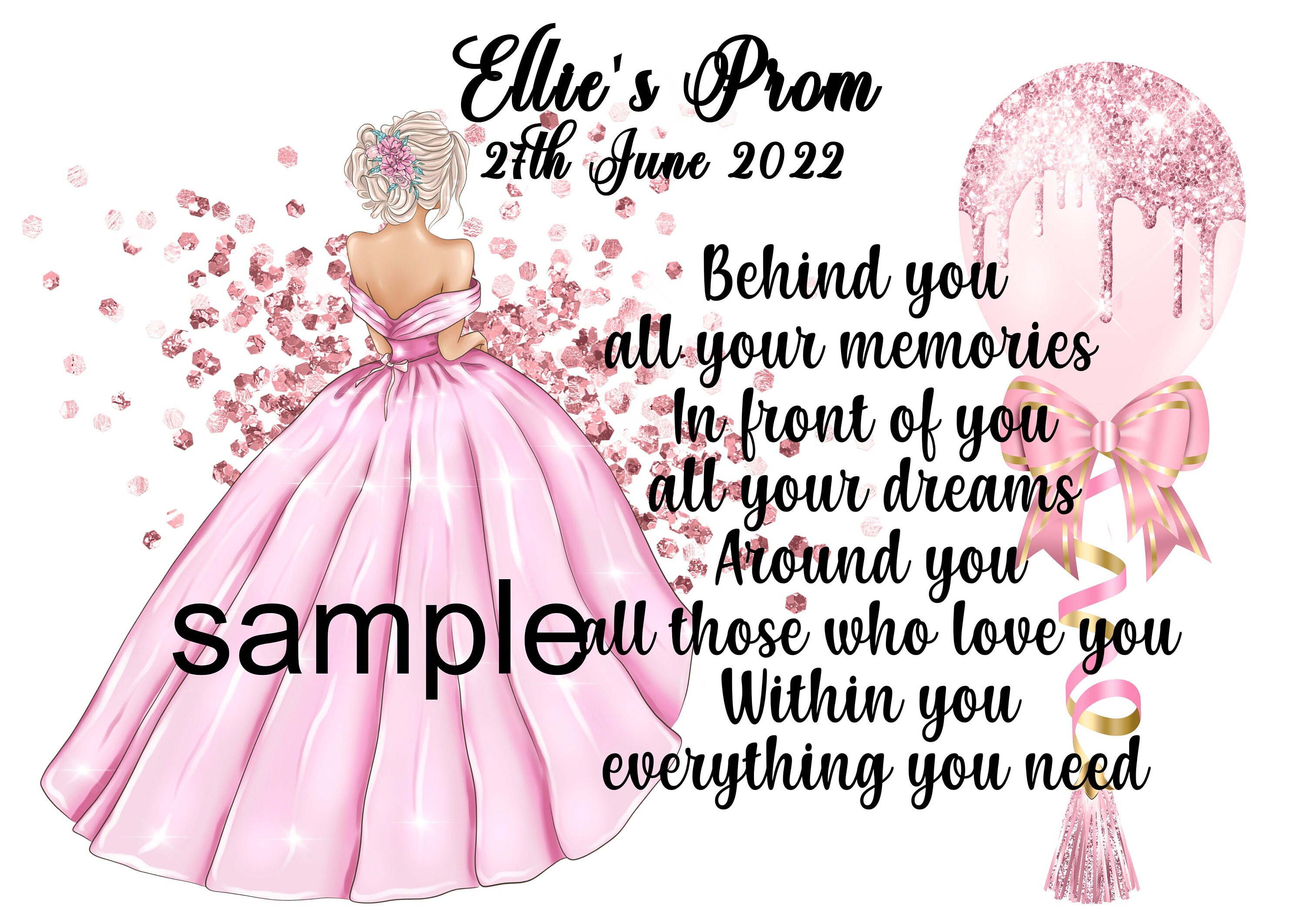 Prom Gift/prom Night Keepsake/prom Night Gift/gift for Prom/daughter ...