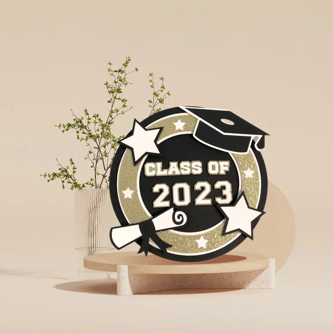 Graduation Cake Topper Class Of Cake Topper Custom Cake - Etsy