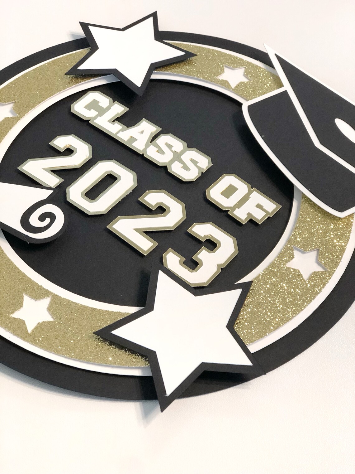 Graduation Cake Topper Class Of Cake Topper Custom Cake - Etsy