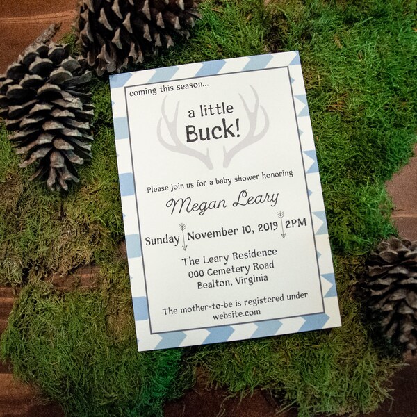 Buck Baby Shower - Etsy