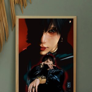 TAEMIN X SHINEE Kpop Guilty Art Print Poster | A4 A5 - Etsy