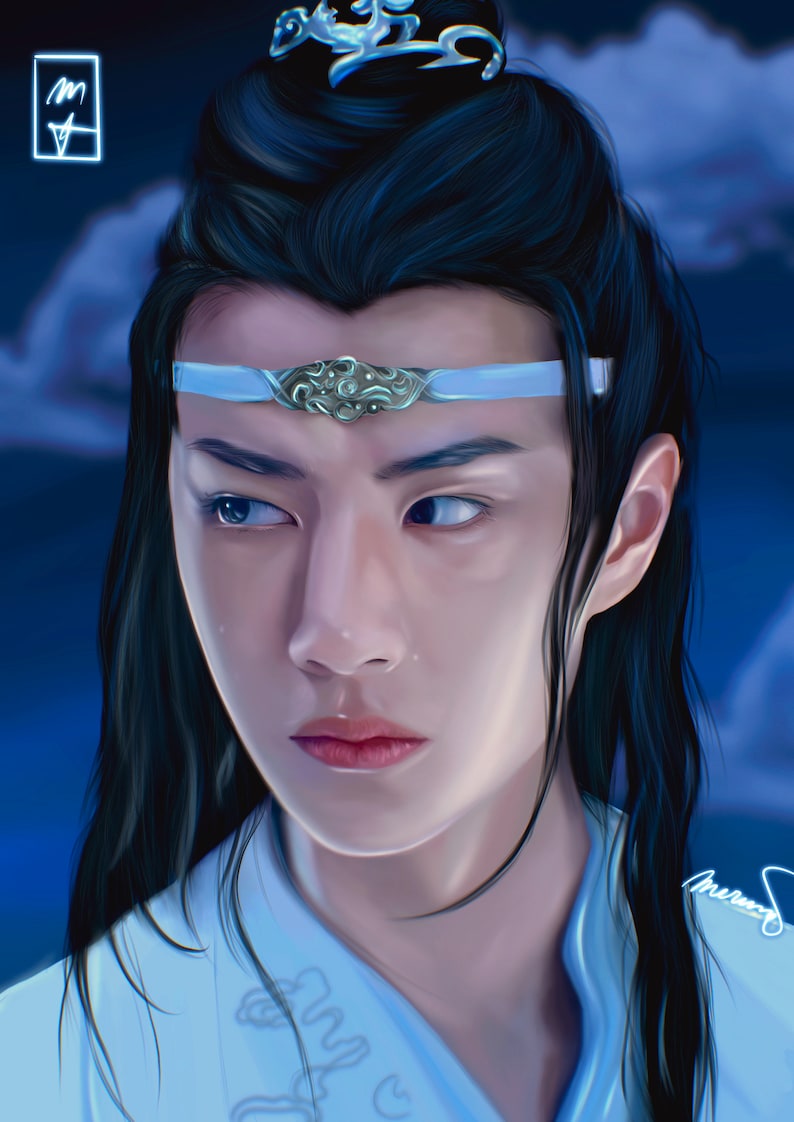 Lan WANGJI X HANGUANG Jun, the Untamed, MDZS Print/poster, Fanart - Etsy