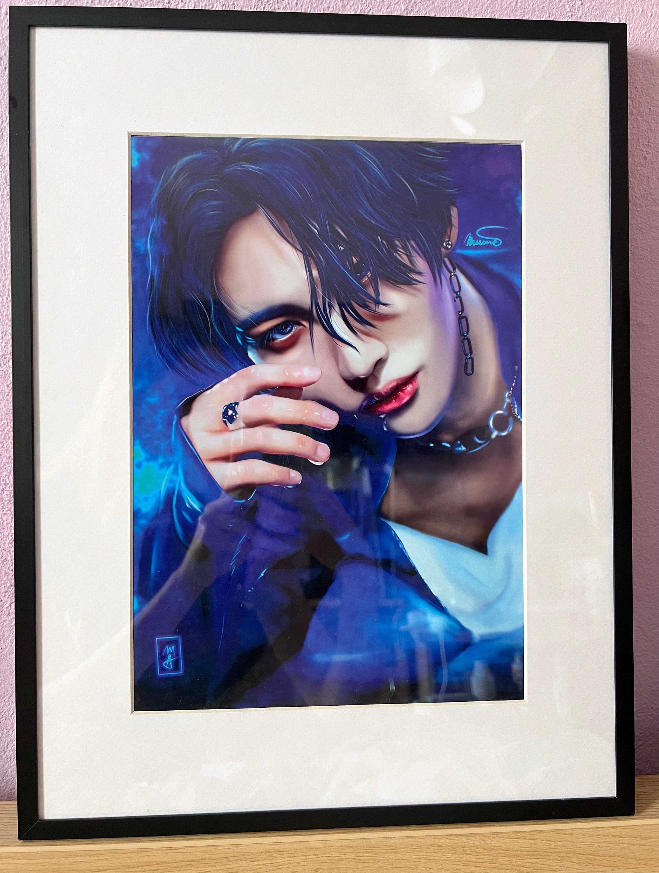 ATEEZ X SEONGHWA Dejavu, Fireworks, Digital Print/poster, Kpop, Fanart ...