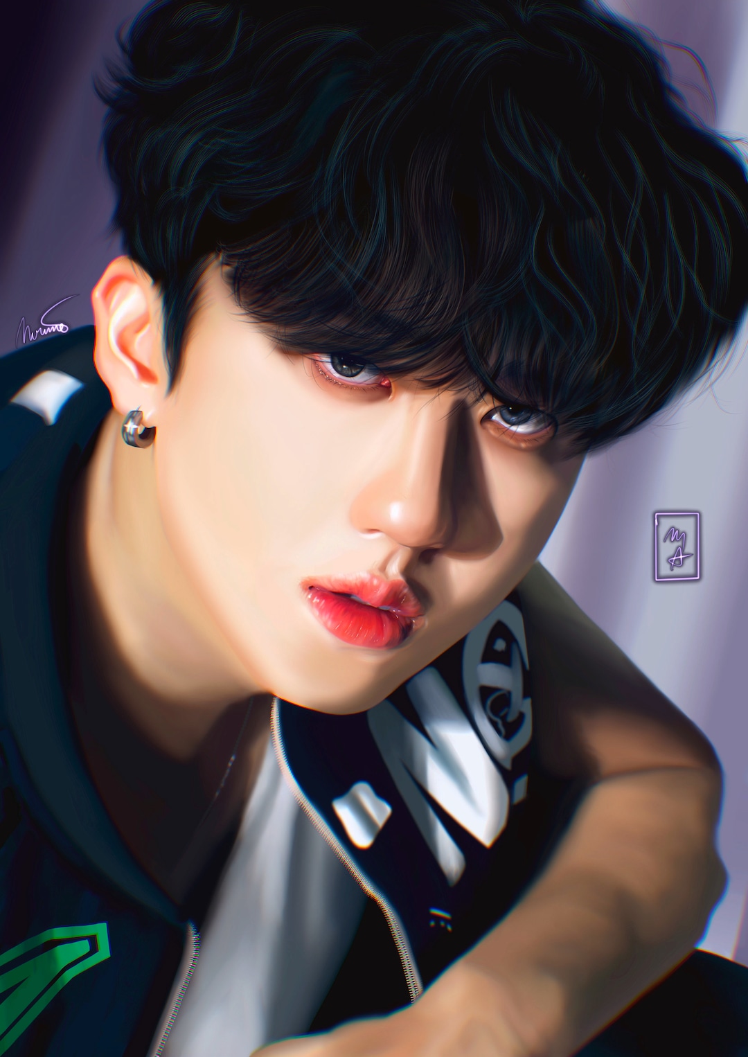 Stray Kids X CHANGBIN Digital Print/poster Kpop Fanart SKZ - Etsy