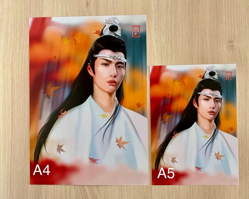 The Untamed Lan WANGJI X HANGUANG Jun Lan Zhan Untamed MDZS Digital Fan ...