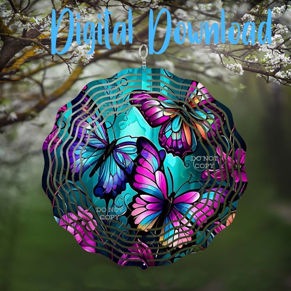 Butterfly Garden Art - Etsy