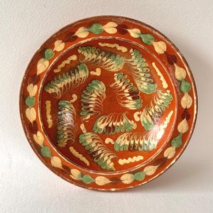 marbled slipware