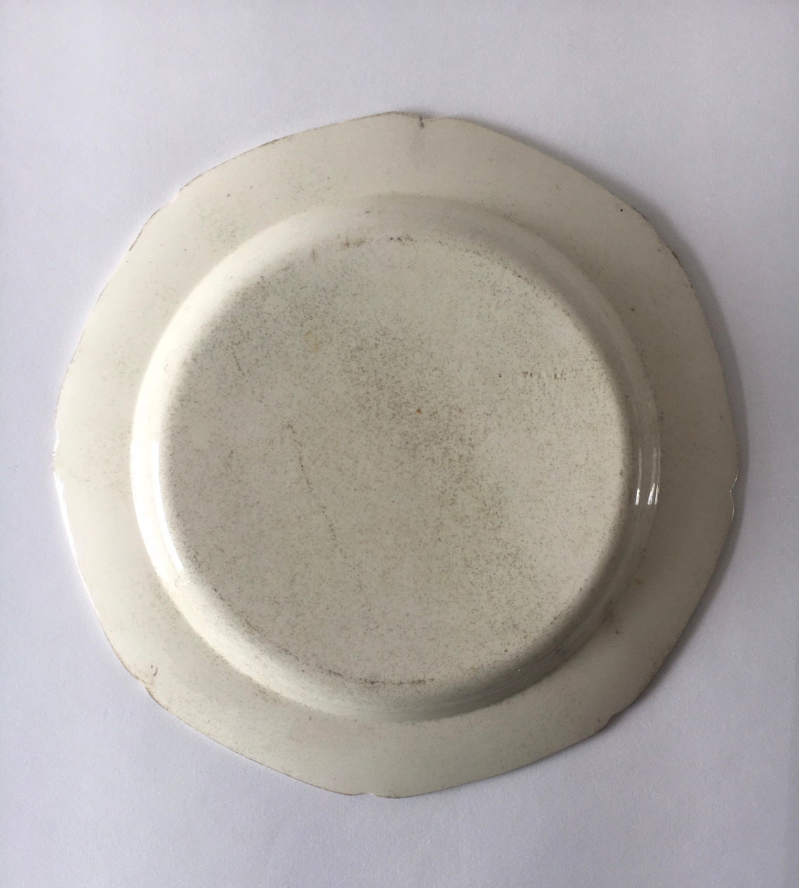 Antique 18th Century Turner Hand Painted Creamware Plate With | Etsy