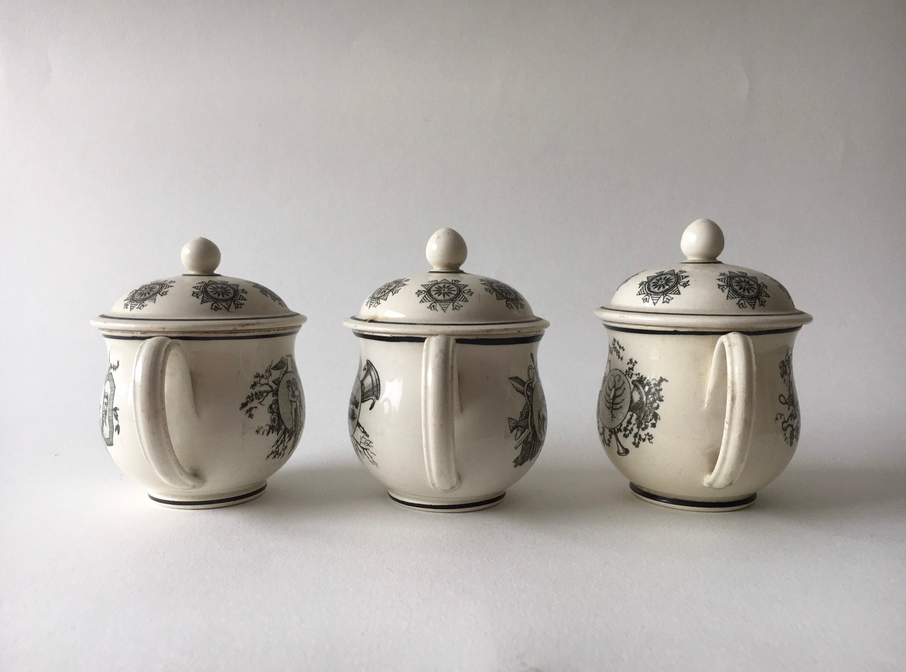 Antique French Creil Cream Pot 19th Century | Etsy