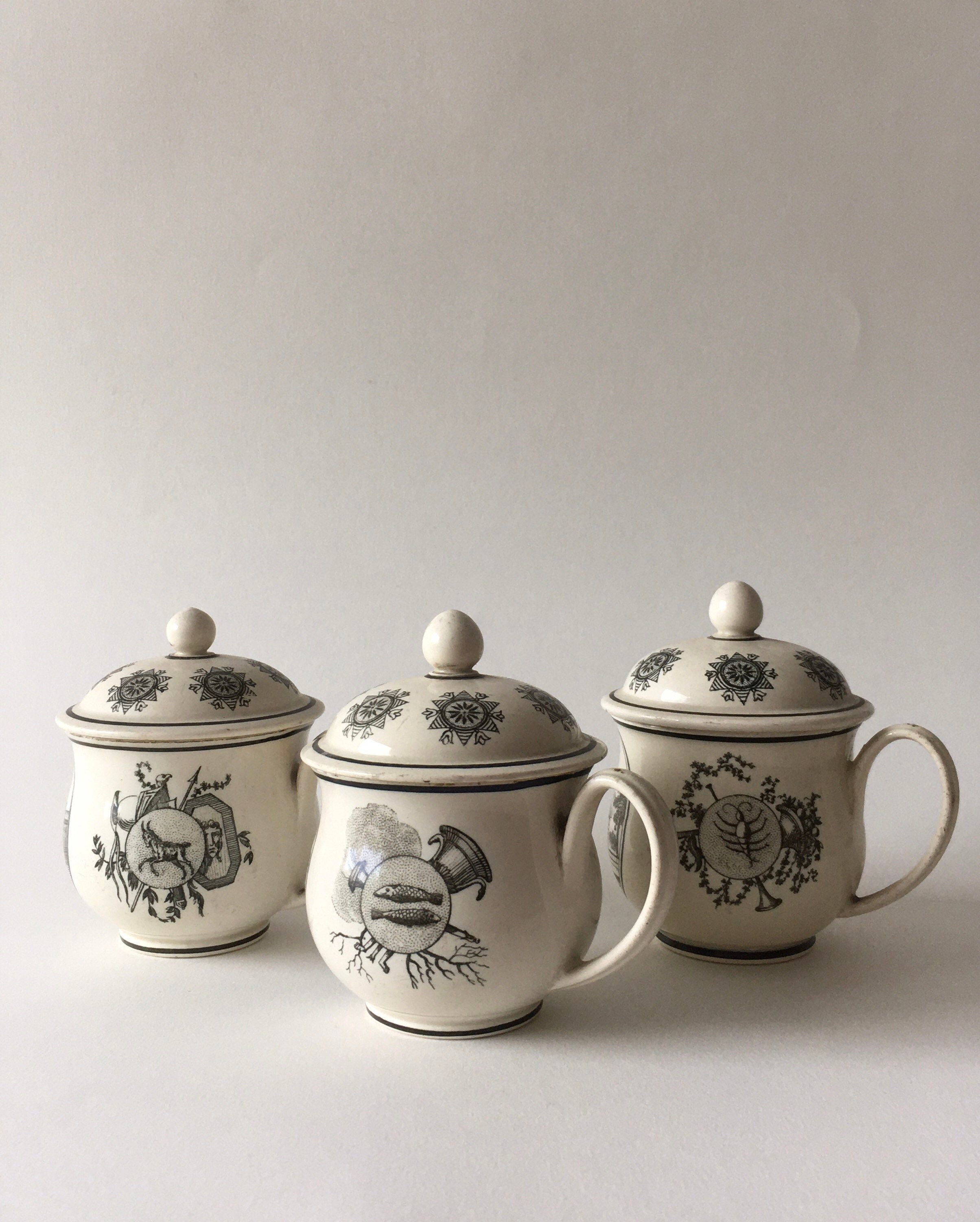 Antique French Creil Cream Pot 19th Century | Etsy