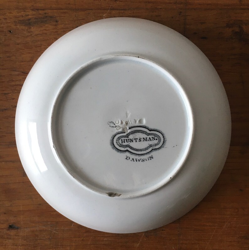 Antique English Dawson & Co Huntsman Cup and Saucer Circa | Etsy