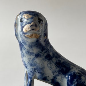18th C Delft Polychrome Faience Dog Figurine - Etsy