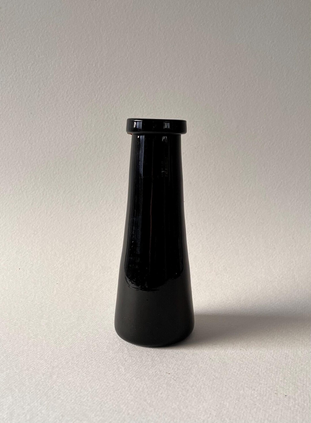 19th C. French Glass Truffle Bottle - Etsy