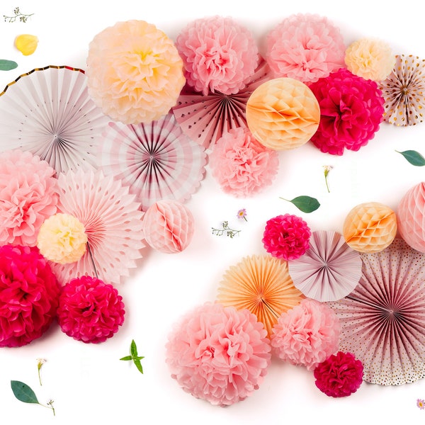 Tissue Paper Fan - Etsy