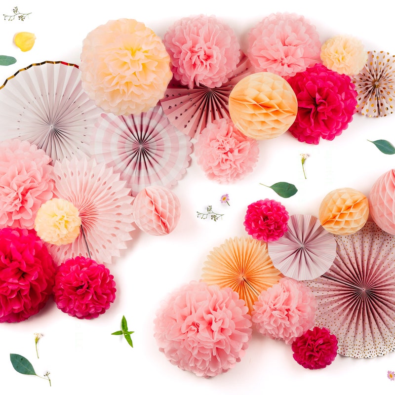 Tissue Paper Fan - Etsy