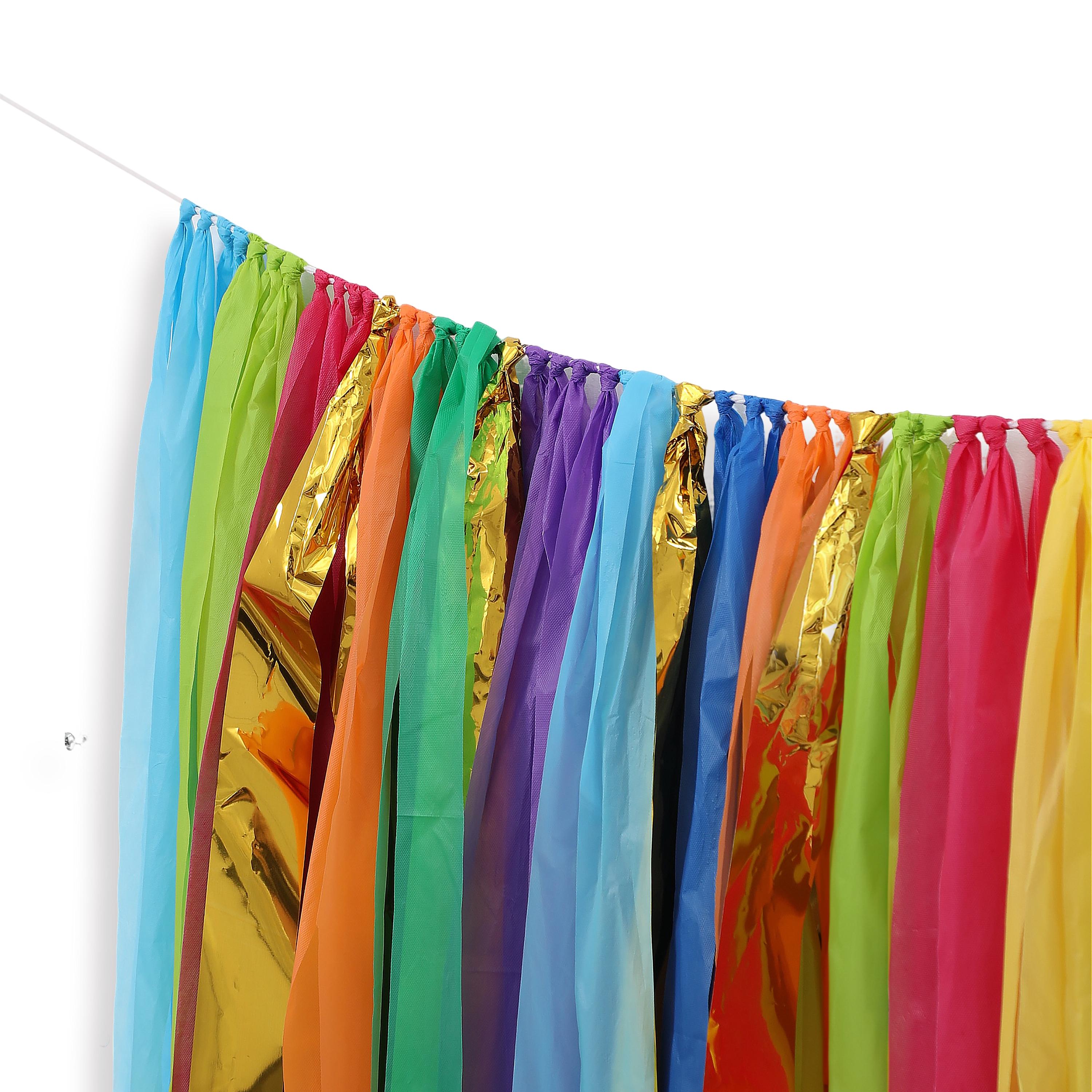Streamer Fringe Party Backdrop | Ready to Hang, Birthday Baby Shower ...