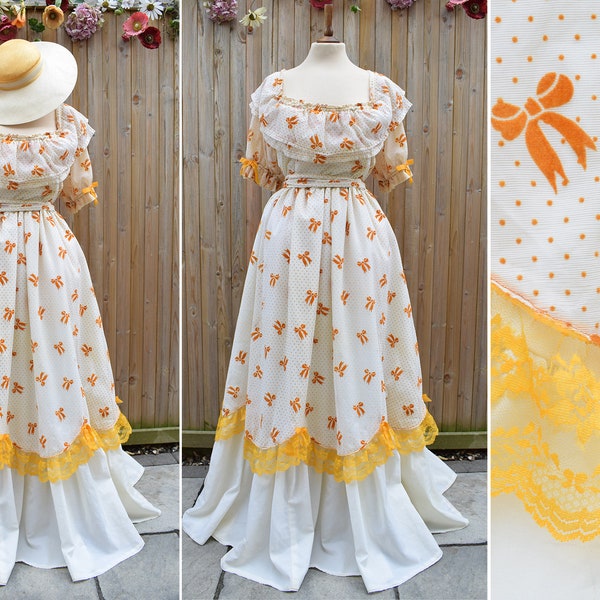 Cream Cottage Core Dress - Etsy