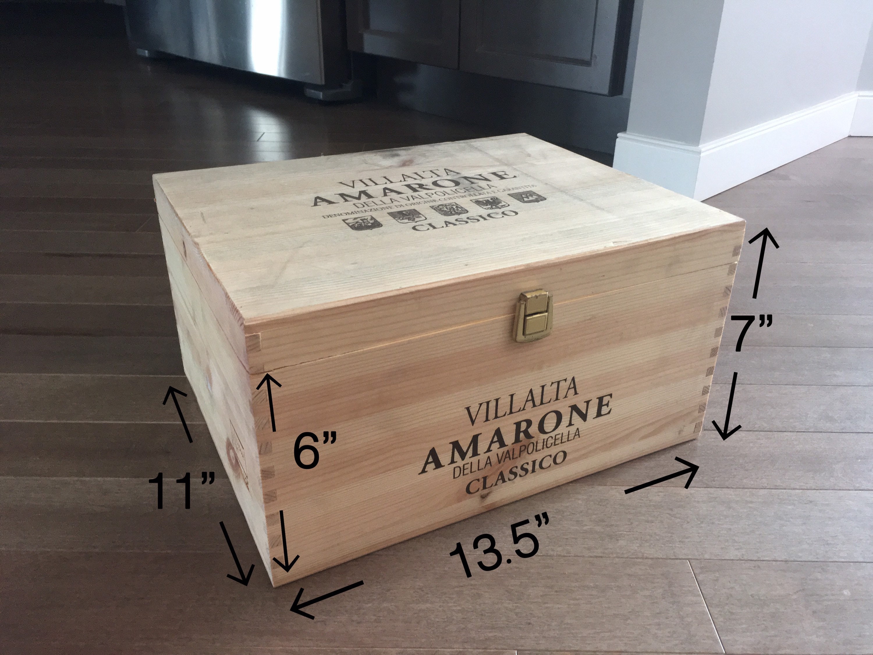 Wood Wine Boxes With Hinges Wood Wine Wedding Card Box Wine Crate Wood ...