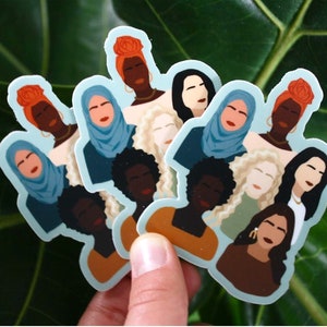 Sticker Women United Design Vinyl Sticker for Water Bottles - Etsy