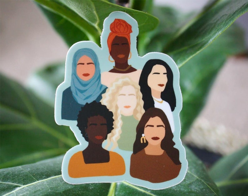 Sticker Women United Design Vinyl Sticker for Water Bottles - Etsy