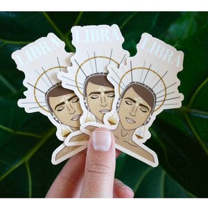 Libra Sticker Design Vinyl Sticker for Water Bottles and More Original ...