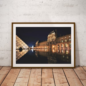 Night Paris Wall Art, Paris Architecture Print, France Poster, French ...