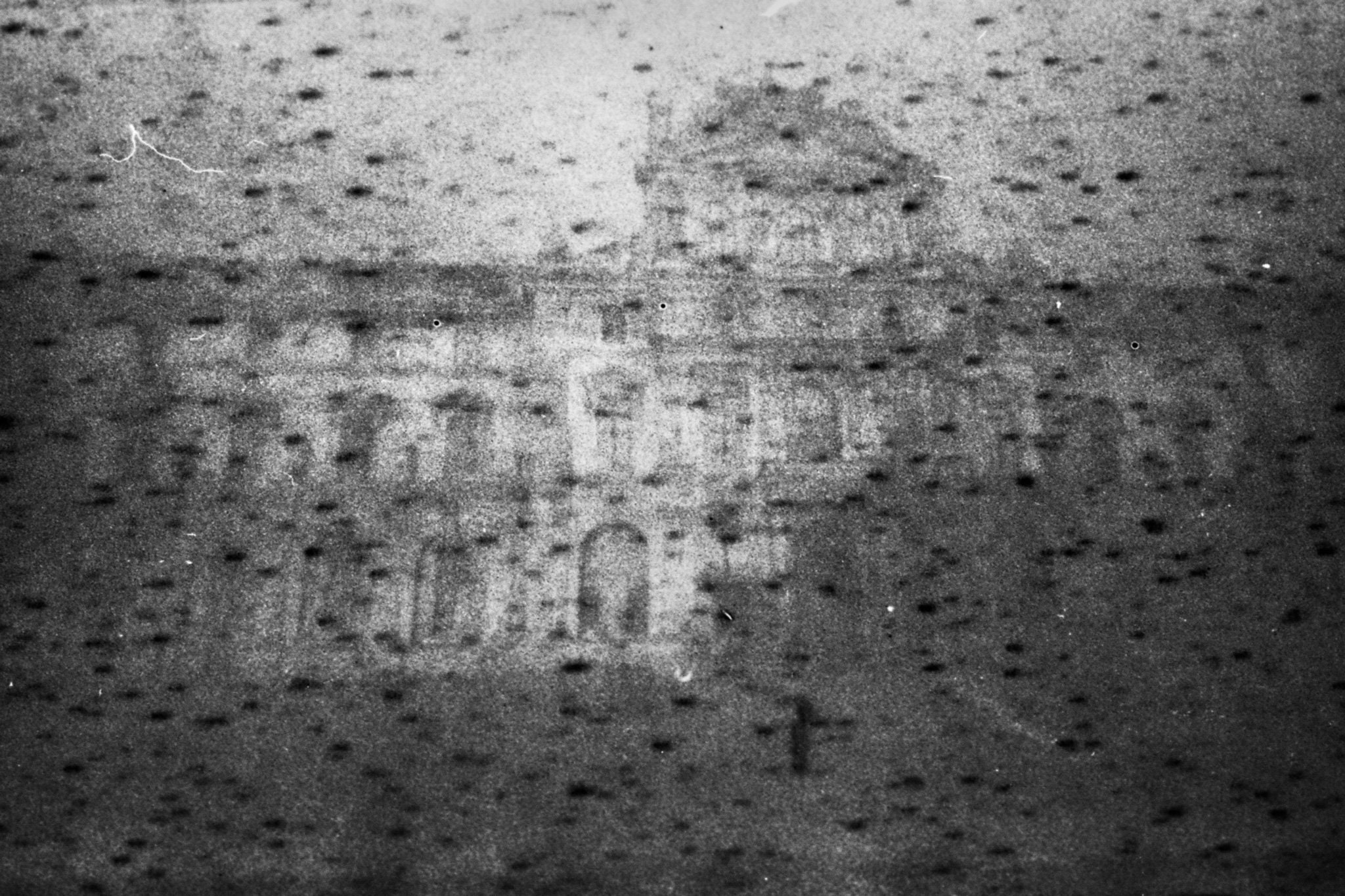 Black and White Louvre Art Print: Pinhole Film Photography - Etsy