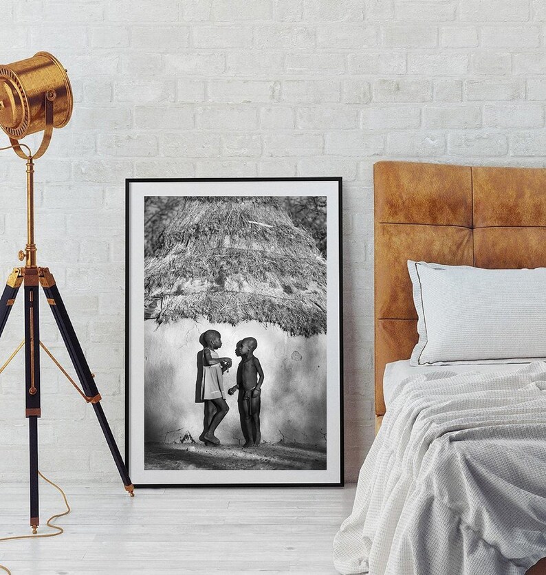 African Tribal Print Himba Tribe People Namibia Poster Fine | Etsy