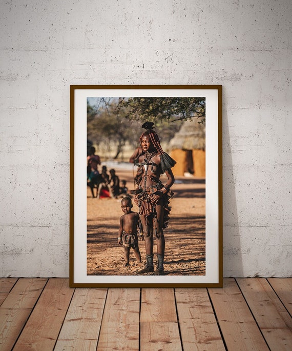 Himba Namibia Wall Decor African Tribal Wall Art African - Etsy