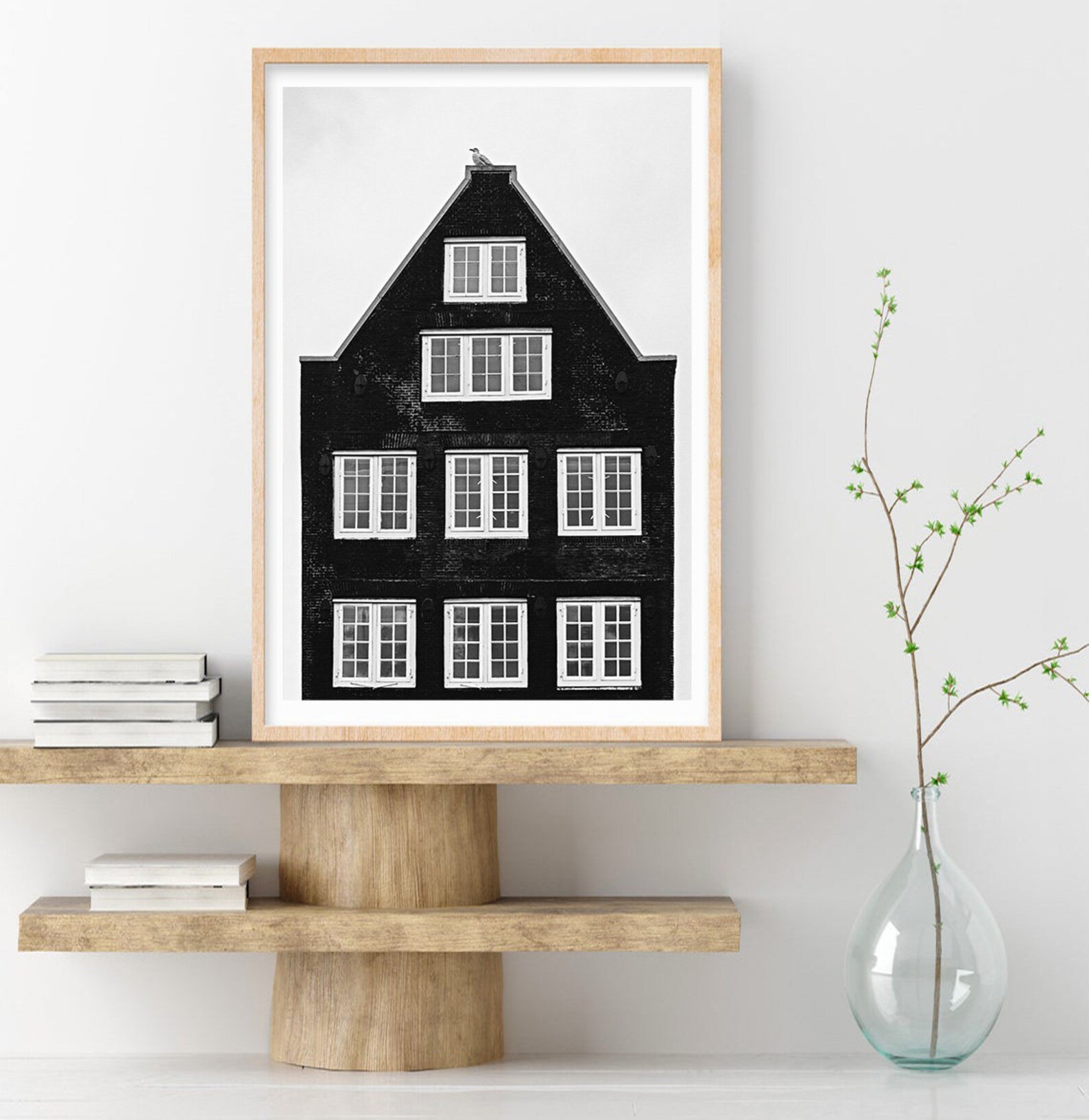 Amsterdam House Print: Dutch Architecture Photography - Etsy