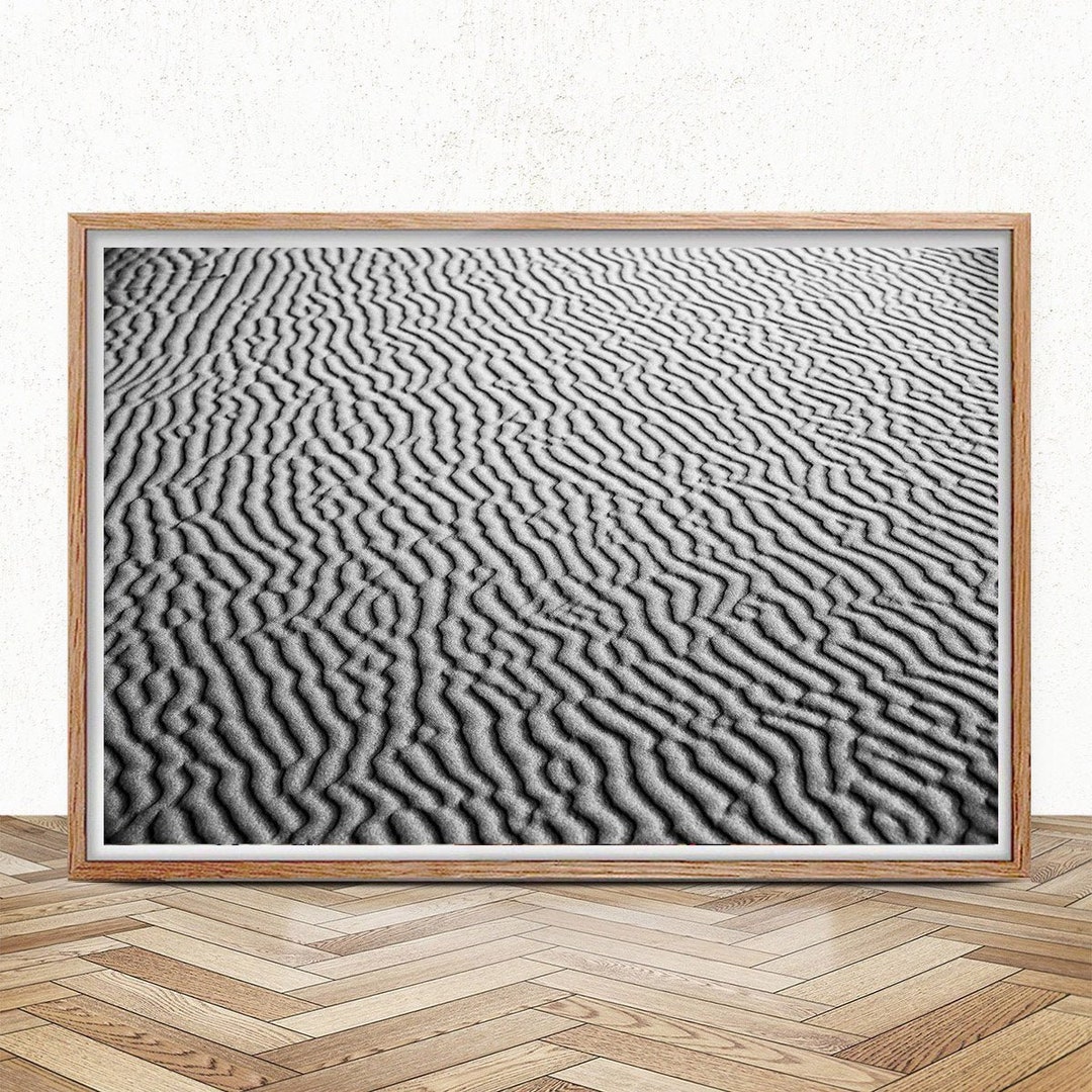 Desert Dunes Wall Art Minimalistic Texture Africa Pastel - Etsy