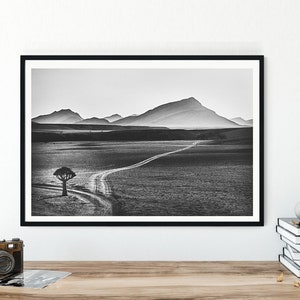 Namibia Wall Art, Africa Landscape Print, Namib Desert, African Wall ...