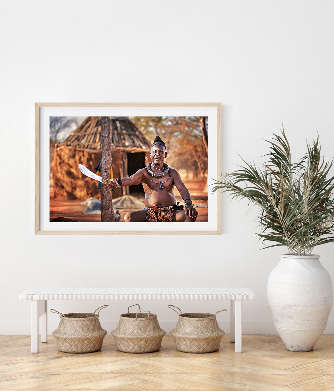 Tribal Chief Portrait Himba Namibia Wall Decor African - Etsy
