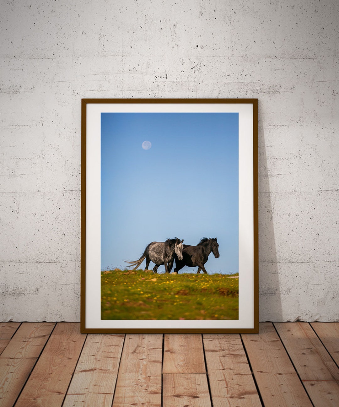Wild Mustangs Photo Print, Mountain Landscape, Horse Photography - Etsy