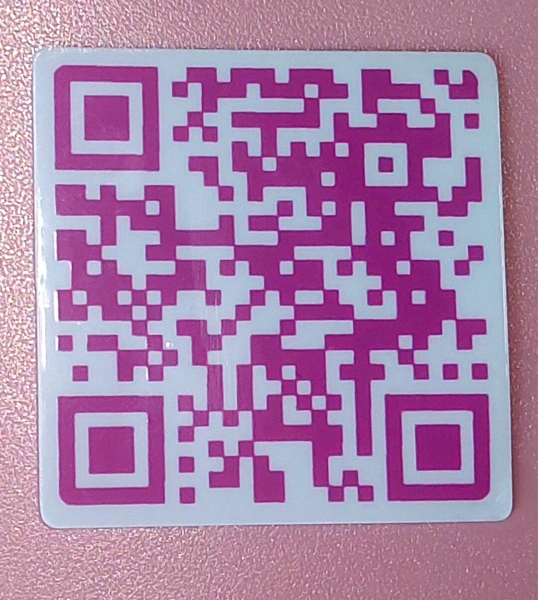 1 Qr Code Sticker Etsy