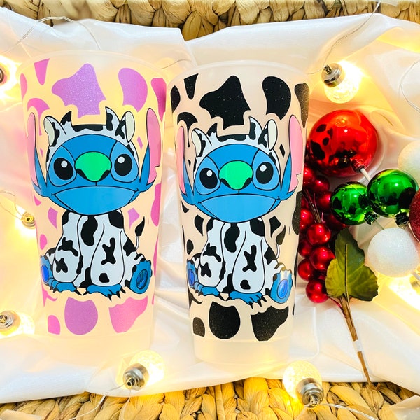 Stitch Cow Cup - Etsy