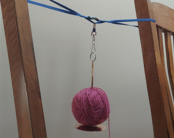 Yarn Buddy, a Caddy for Yarn Balls and Drop Spindles - Etsy