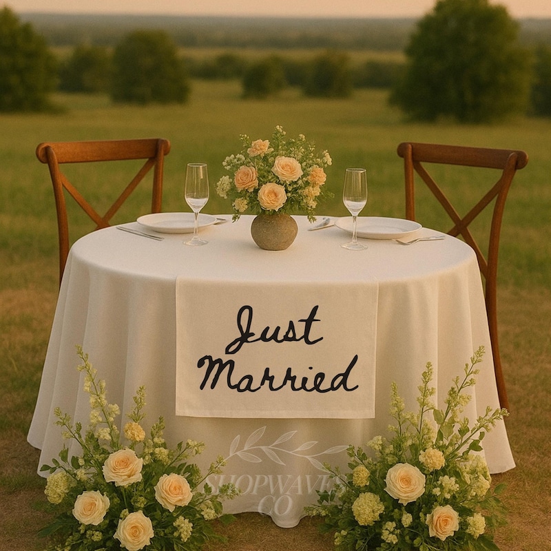 Just Married Signs - Etsy