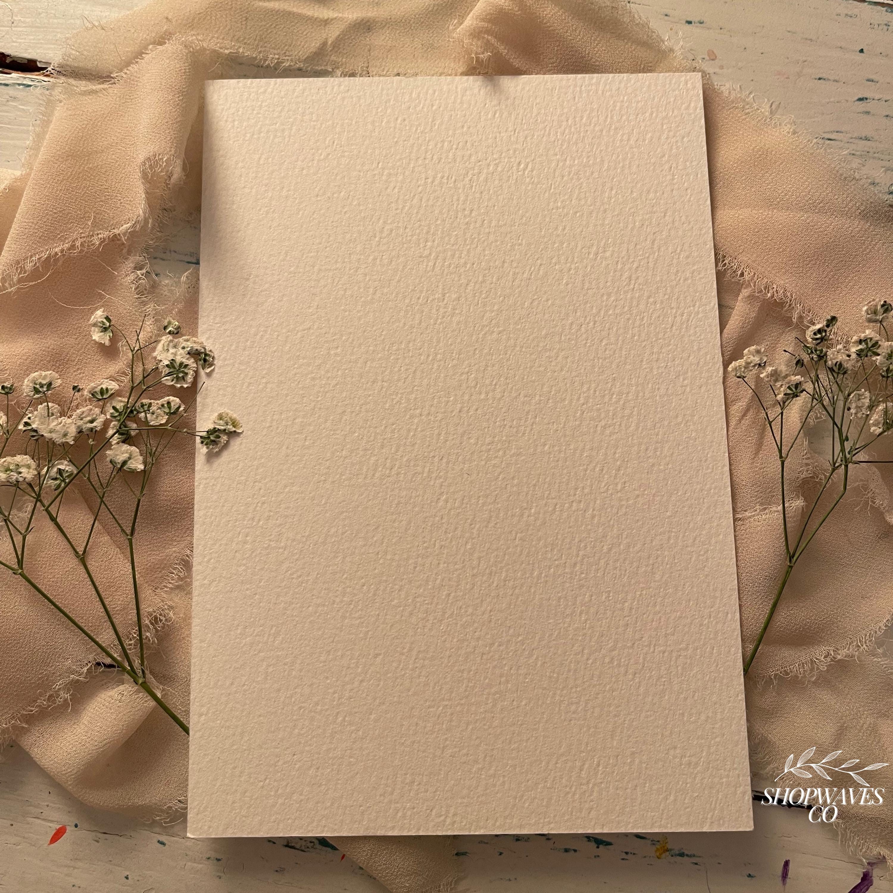 Blank Wedding Invitation Cardstock